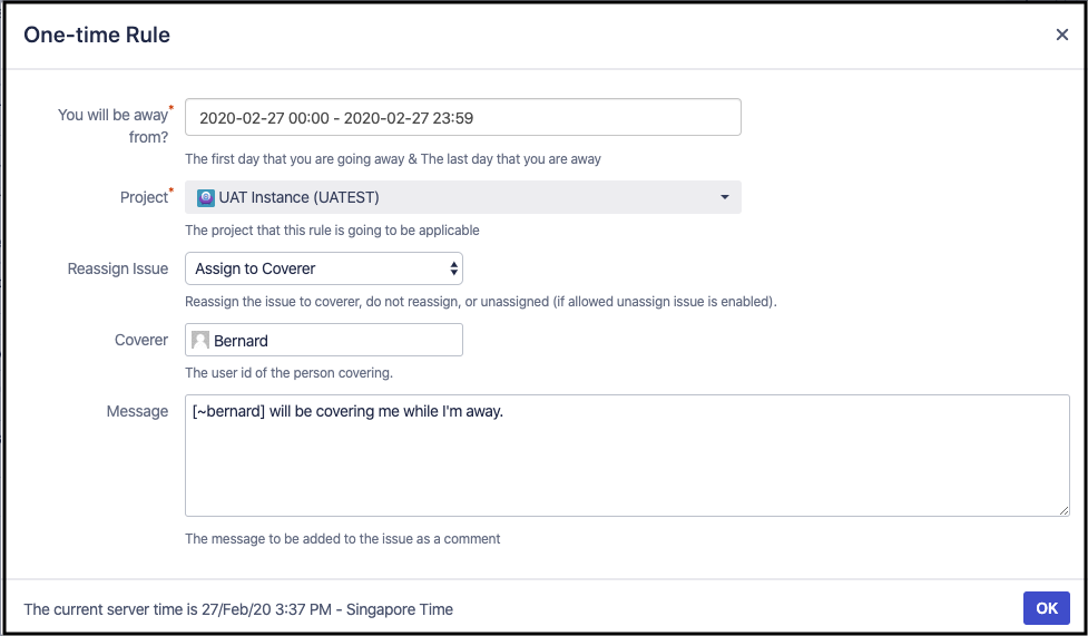 How to Configure One-time Rule | Akeles